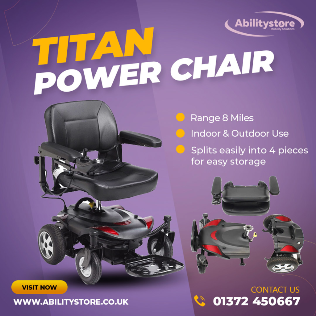 Titan compact Powerchair - Ability Store